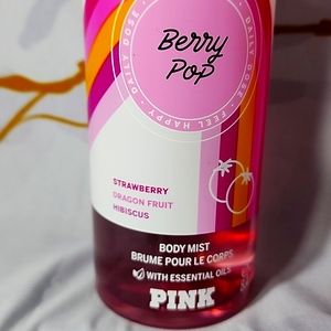PINK Victoria's Secret | Other | Vs Victorias Secrets Pink Berry Pop ...